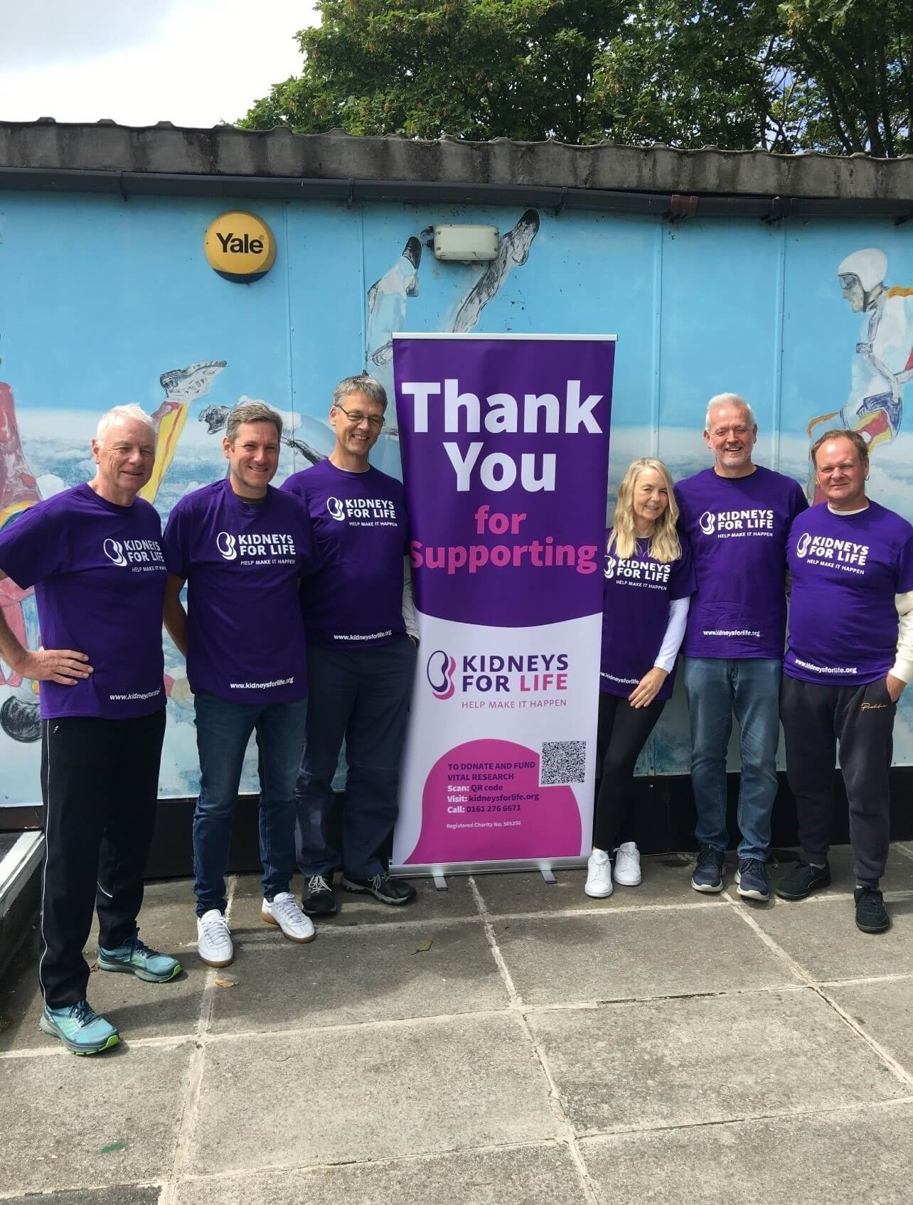 Gary completes 15,000ft skydive for Kidneys for Life | Asda Foundation